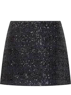 ROTATE BY BIRGER CHRISTENSEN Rotate Chic Mini Skirt Navy Blazer