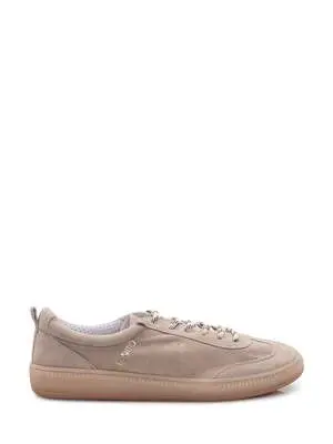 ALBERTO BRESCI Stylish Perforated Mini Sneakers - Sand