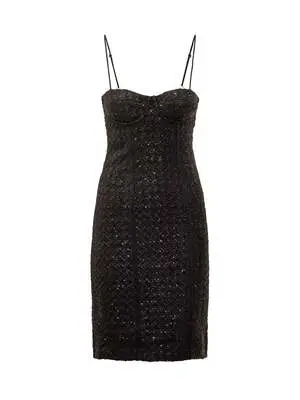 ROTATE BY BIRGER CHRISTENSEN Chic Tailored Suit - Black