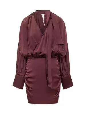 ROTATE BY BIRGER CHRISTENSEN Satin Mini Suit Short