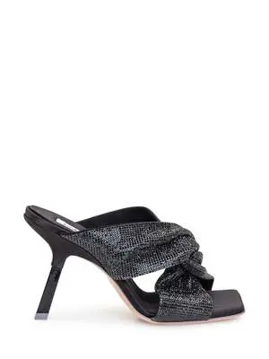SEBASTIAN MILANO Fashionable Sandals For A Chic Summer Look - Black