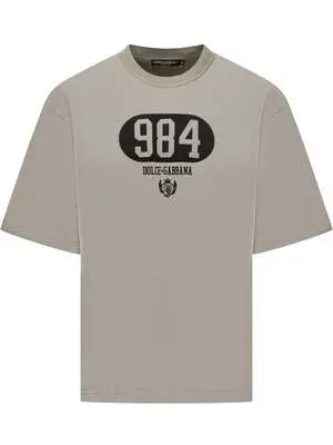 Dolce & Gabbana Stampaint Logo T-shirt