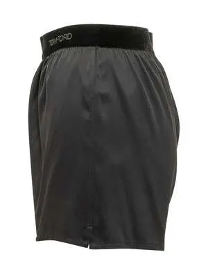 TOM FORD Silk Blend Shorts - Black