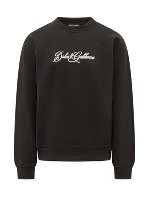 Dolce & Gabbana Logo Crewneck Sweatshirt