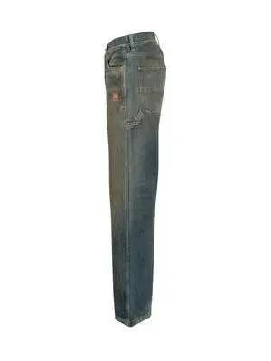 Amiri Minimalist Textured Jeans