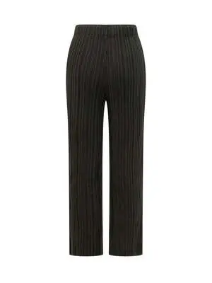 GONGDID DESIGN Straight-leg Trousers With Pocket Detail