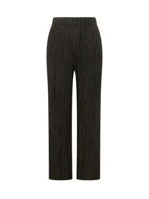 GONGDID DESIGN Straight-leg Trousers With Pocket Detail