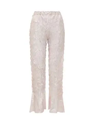 GONGDID DESIGN Pleated Trousers - Pink