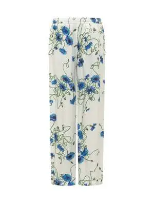 Stella McCartney Stylish Trousers With Unique Floral Print