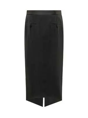 TOM FORD Sculpted Pencil Skirt With Artistic Front Detail