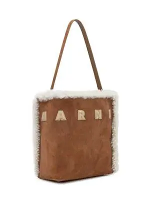 Marni Mini Suede Shoulder Bag