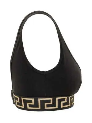 Versace Stretch Bra - Black