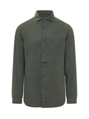 Sundek Long Sleeve Mini Shirt - Pine