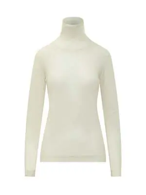 Fabiana Filippi Classic Knit Mini Turtleneck Sweater