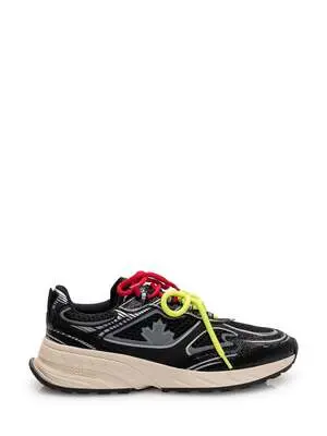 Dsquared2 Stylish High-performance Sneakers - Nero-argento