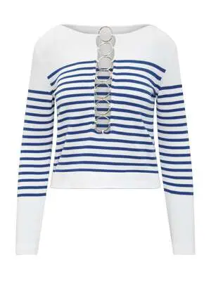 THE SEAFARER Mini Sweater - Bianco