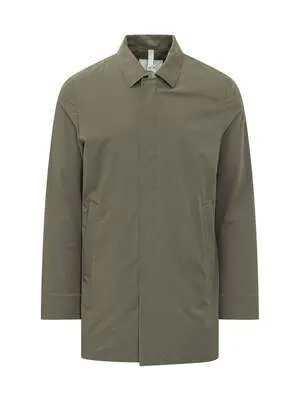 DUNO Mini Neck Shirt Jacket - Verde