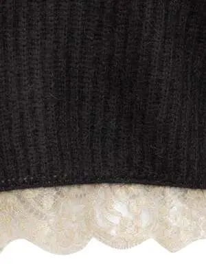 Fabiana Filippi Lace-detail Pullover