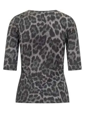 Stella McCartney Leo Paint Top - Ash Grey