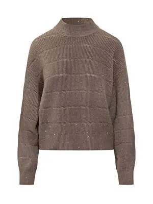 Brunello Cucinelli Cashmere Wool Blend Pullover