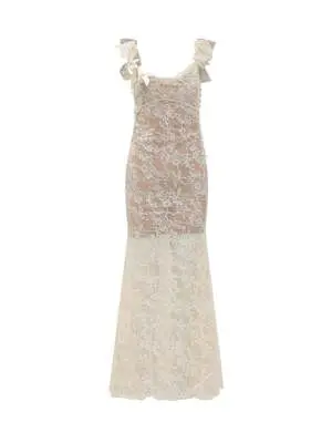 SELF-PORTRAIT Elegant Lace Suit With Statement Lines