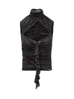 DE LA VALI Mini Tiramisu Top - Black