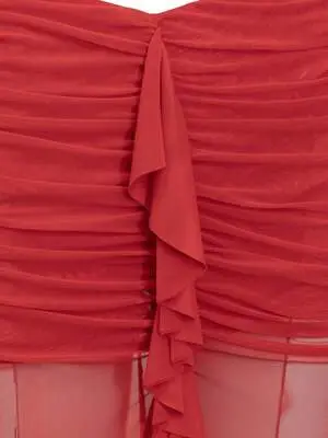 DE LA VALI Tiramisu Mini Skirt