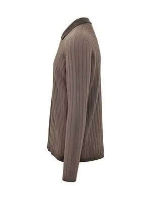 AROVESCIO Shirt With Elevated Collar Detail