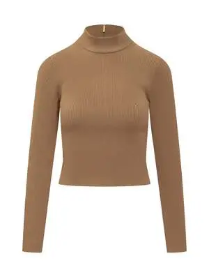 Michael Kors MICHAEL MICHAEL KORS Chic Pullover Dark Camel