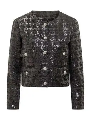 MICHAEL KORS MICHAEL MICHAEL KORS Tweed Blazer With Paintillettes