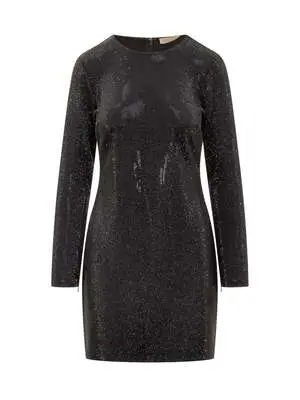 Michael Kors Chic Suit Mini Short With Artistic Accents