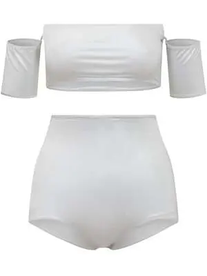 ALESSANDRO VIGILANTE Mini Costume Swimwear - Argento