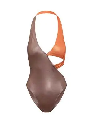 ALESSANDRO VIGILANTE Full Body Swimwear - Marrone