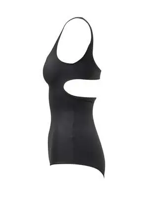 COURREGES Cut-out Mini Swimsuit - Black