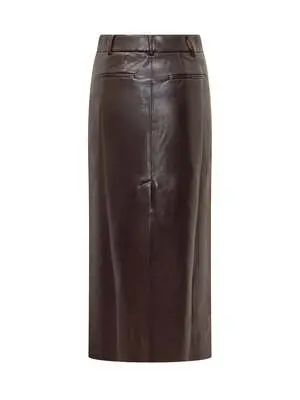 Andamane Eco-friendly Fabric Midi Skirt