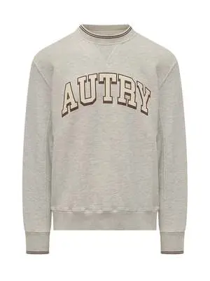 AUTRY Logo Sweatshirt - Wh/choc