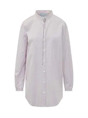THE SEAFARER Mini Striped Shirt With Neck Detail