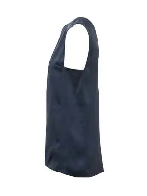 THE SEAFARER Sleeveless Seafarer Shirt - Blu