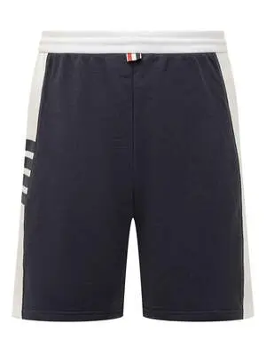 Thom Browne Classic Cotton Shorts - Navy