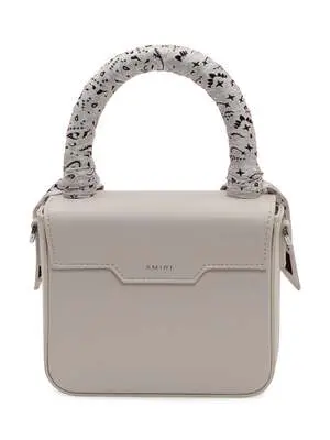 Amiri Mini Handbag With Wrapped Handle - Alabaster
