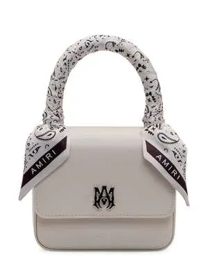 Amiri AMIRI Mini Handbag With Wrapped Handle Alabaster