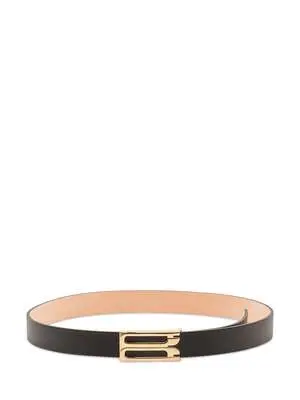 Victoria Beckham Leather Belt Black
