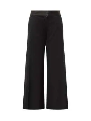 Victoria Beckham Sophisticated Tailored Trousers - Black