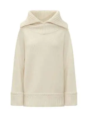 Victoria Beckham Wide-collar Knit Jumper