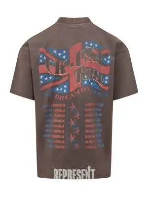 REPRESENT On Tour Graphic T-shirt - Nero