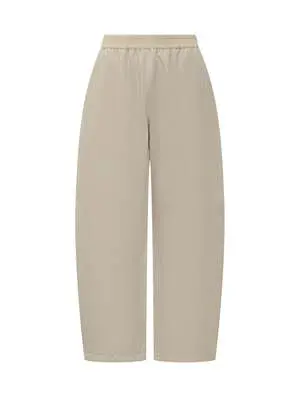 Studio Nicholson Wide Leg Trousers - Chalk