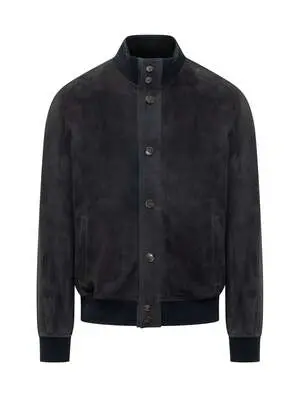 RENZO CENCI RENZO CENCI Leather Bomber Jacket