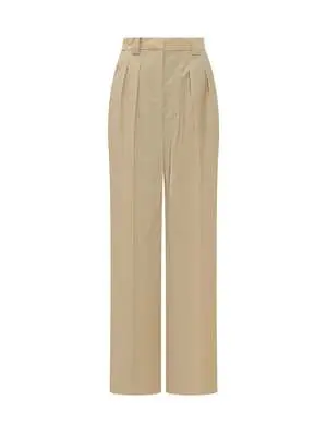 MOM'S PANTS Tailored Trousers - Butter