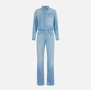 Elisabetta Franchi Denim Jumpsuit