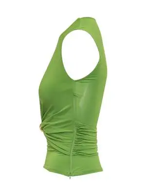 Elisabetta Franchi Elegant Knot-detail Top